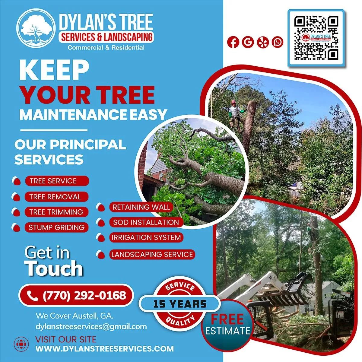 Dylan's Tree Services Reviews - Austell, GA | Angi
