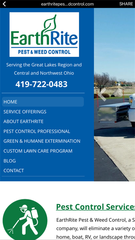 Earthrite Pest and Weed Control Reviews - Findlay, OH | Angi