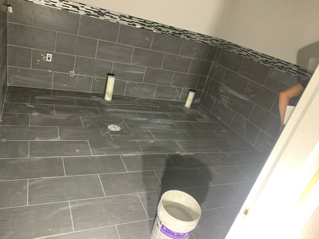 Cascade Ridge Slate Matte X 12 Glazed Ceramic Bullnose Trim Tile ...